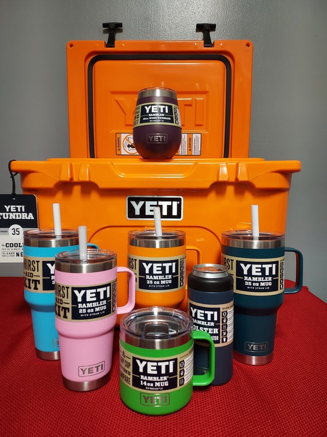 2024 Raffle #148 - Yeti King Crab Orange 35 Can Cooler and Cup Bundle ...